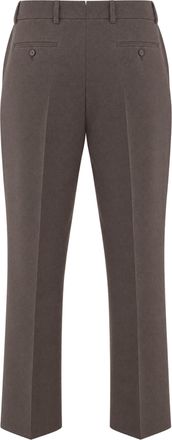 L.B.M. 1911 Tailored Wool Melange Trousers - Red