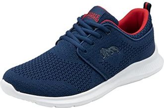 Lonsdale Steelton LMA534 Mens Sport Shoe Navy/Red/White 7