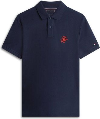 Tommy Hilfiger Herren Poloshirt aus Bio-Baumwolle