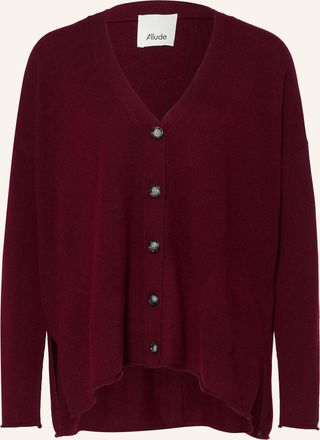 Allude Allude Oversized-Strickjacke Aus Cashmere rot