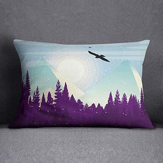 Questo Casa Dekorativer Kissenbezug, Kissenbezug, Heimdekoration, für Sofa, Café, Größe: 35 x 50 cm, entworfen und hergestellt in der Türkiye