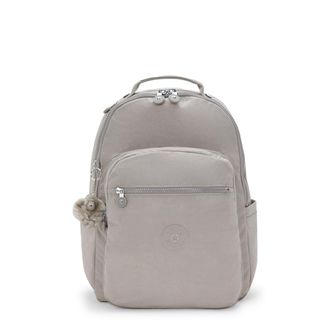 Kipling SEOUL Großer Rucksack, Grey Gris (Grau)