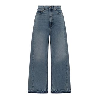 Stella McCartney Weite Jeans mit F&uuml;nf Taschen - - Jeans - Damen - Blau - W25