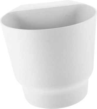 BESPORTBLE Rundlicher H&auml;ngender Pflanzenk&uuml;bel Balkonpflanzkasten Wetterfester Blumentopf F&uuml;r Gel&auml;nder Balkon Dekoration Robust Und Langlebig F&uuml;r Garten B&uuml;ro Zuha