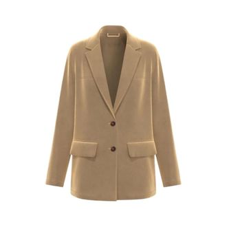 Marella Femme, Vestes, Beige, Taille: 38 FR Cerchio001 Blazer