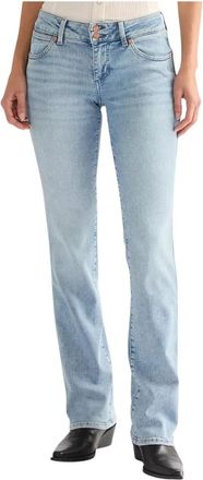 Wrangler Femme, Jeans, Bleu, Taille: W28 L32 Jean Bootcut Taille Basse Audacieux