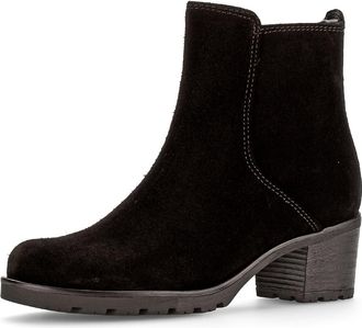 Gabor Damen Stiefeletten | Frauen Boots | Moderate Mehrweite (G) | Winterstiefeletten | Boots | schwarz (Flausch) | 41 EU - 7.5 UK