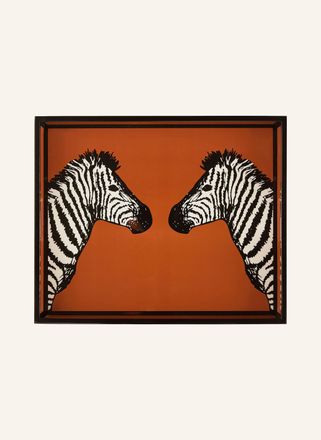 Jonathan Adler Jonathan Adler Tablett Zebra orange