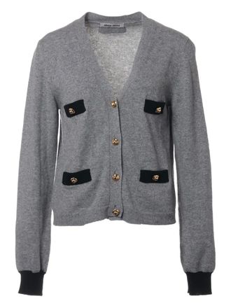 Miu Miu cardigan en cachemire (2023) - Gris