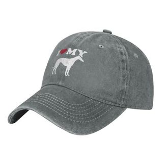 Generic Jadore Les L&eacute;vriers Unisexe Chapeau D&eacute;contract&eacute; Chapeau De Cowboy R&eacute;tro Ancien Snapback Cap pour Toutes Les Saisons Voyage Tennis