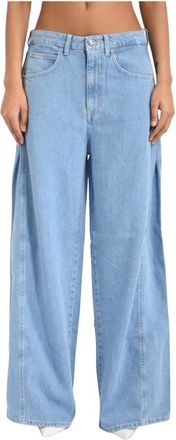 Dondup Femme, Jeans, Bleu, Taille: W27 Wide Jeans