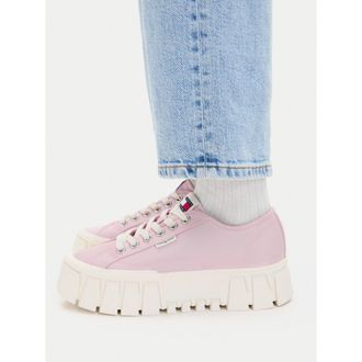 Tommy Jeans Sneakers Tommy Jeans Tj Platform Sneaker EN0EN03098 Hellrosa