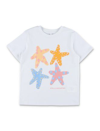 Stella McCartney Stella Mccartney T-shirts Et Polos Enfant Blanc