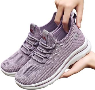Generic Chaussures pour Femme Baskets Talon Compensées Basses De Randonnée Course en Plein air OrthopéDiques dété Sportives légantes Tendance