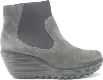 FLY London Damen Boots Chelsea-Stiefel, Diesel, 36 EU