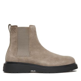Calvin Klein Klassische Stiefeletten Calvin Klein Combat Ess Chelsea Boot Su YM0YM01372 Beige