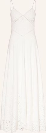 Self Portrait Self-Portrait Kleid Aus Lochspitze Mit Cut-Out weiss