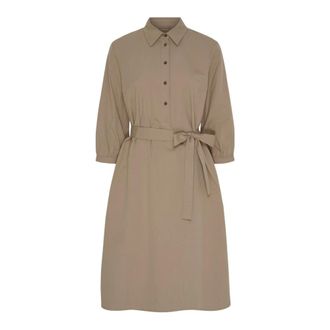 Notyz Hemdkleid - - Dresses - Damen - Beige - M