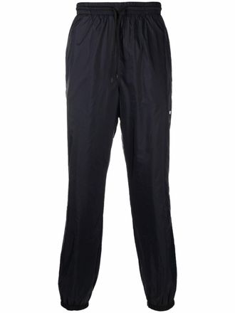 Msgm pantalon de jogging à lien de resserrage - Noir