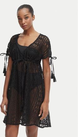 iconique Strandkleid Molly IC26-118 Schwarz Regular Fit