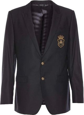 Dolce & Gabbana Homme, Vestes, Bleu, Taille: M Giacca