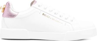 Dolce & Gabbana Femme, Chaussures, Rose, Taille: 37 EU Baskets Roses pour Femmes