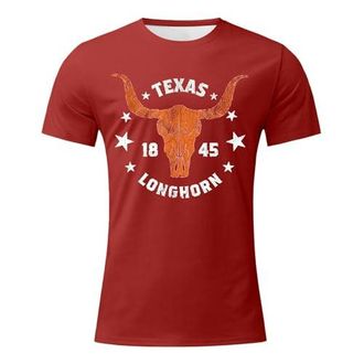 Generico T-shirt &agrave; manches courtes et col rond pour homme, style d&eacute;contract&eacute;, confortable, pour un usage quotidien. T-shirt en coton d&eacute;contract&eacute; et &eacute;l&eacute;gant, ro