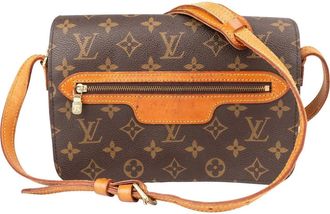 Louis Vuitton Crossbody Bags - Louis Vuitton Canvas Monogram Saint Germain Crossb - Gr. unisize - in Braun - f&uuml;r Damen
