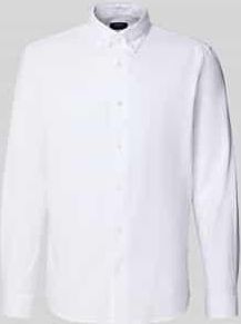 Mc Neal Slim Fit Freizeithemd aus reiner Baumwolle