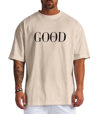 Minetom Herren T-Shirt Oversize Fit Kurzarm Oberteil mit Rundhals S&uuml;ssigkeiten Farben Candy Colors Weit Geschnittenes Lang Tee Einfarbig Basic Shirt T Shirts 