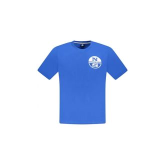 North Sails With Maxi Logo T-Shirt - - Tops - Herren - Blau - 2XL