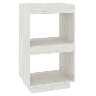 Generic Massivholz Kiefer B&uuml;cherregal, Regal, Standregal, Aktenregal, B&uuml;roregal, Raumtrenner Aufbewahrung f&uuml;r Wohnzimmer(Nat&uuml;rlich 40x35x71cm) (Wei&szlig; 01)