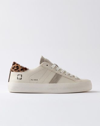 D.A.T.E. hill low workshop cream-leopard