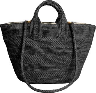 Ibeliv Femme, Sacs, Noir, Taille: ONE Size Soma Raffia Tote