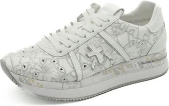 Premiata Femme, Chaussures, Blanc, Taille: 39 EU Chaussures Femme Conny 7364 Ss25