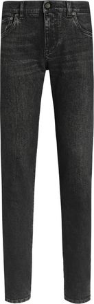 Dolce & Gabbana Homme, Jeans, Noir, Taille: 3XL Jeans slim