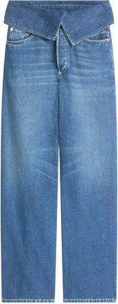 Dries Van Noten Jean Dries Van Noten &agrave; taille pli&eacute;e