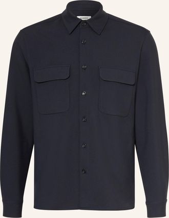Sandro Sandro Jersey-Overshirt blau
