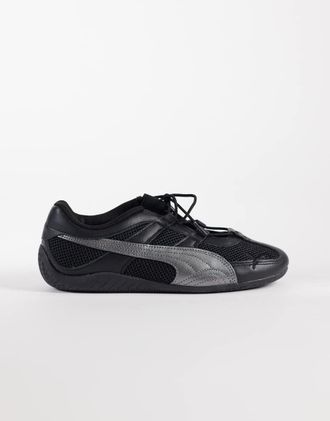 Puma Speedcat GO - Baskets style babies - Noir m&eacute;tallis&eacute;