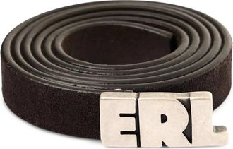 ERL Distressed Leather Belt