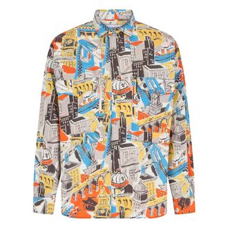 Moschino Homme, Chemises, Multicolore, Taille: XL Chemise &agrave; manches longues