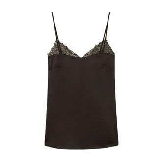 Twinset Damen, Oberteile, Schwarzk, LGr&ouml;&szlig;e