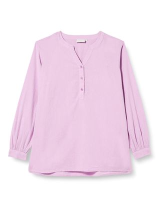 Kaffe Curve Kaffe Curve Damen Kcmayi Bluse, Lupine, 48 DE/Groß