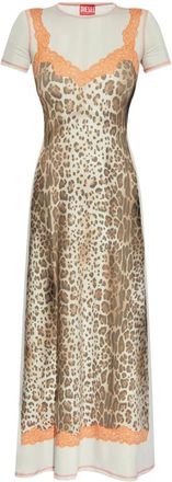 Diesel Femme, Robes, Multicolore, Taille: 36 FR Maxi Dress