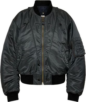 Maison Margiela Bomber R&eacute;versible - Femme - Vestes - Vert - Taille: 36 FR