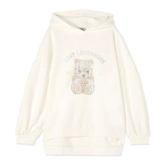 Oltre Damen, Sweatshirts & Hoodies, Wei&szlig;, L/XLGr&ouml;&szlig;e