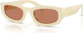 Miu Miu Damen, Accessories, Wei&szlig;, 53 MMGr&ouml;&szlig;e