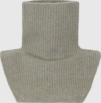 Kujten Plastron Keelin Cachemire Kaki Chiné