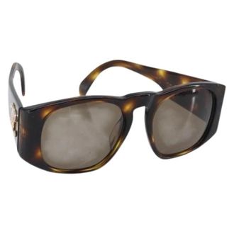 Chanel Pre-owned Plastic Sonnenbrillen - - Pre-owned - Damen - Braun - ONE SIZE