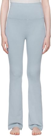 SKIMS Pantalon de d&eacute;tente semi-&eacute;vas&eacute; bleu - Outdoor